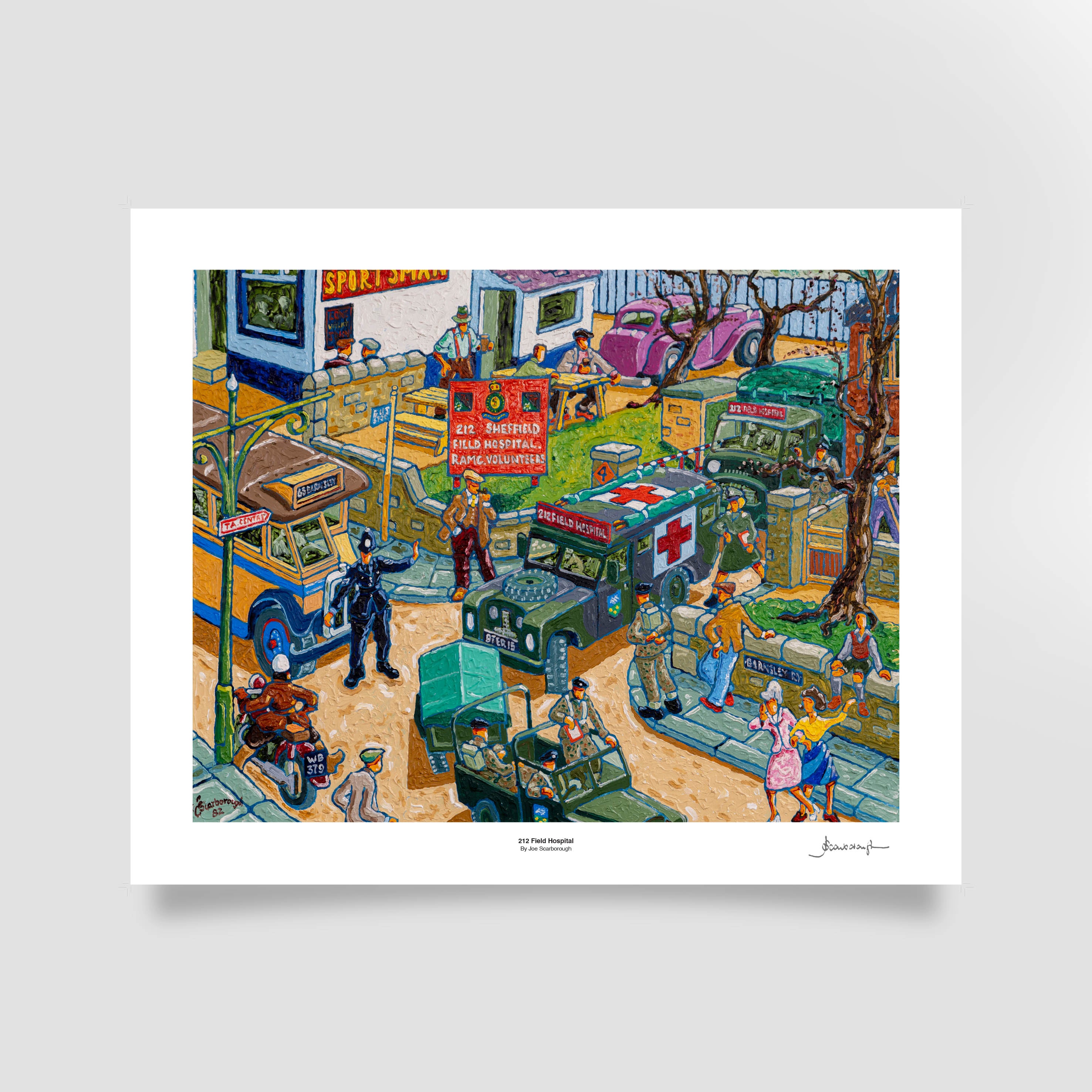 212 Field Hospital | Joe Scarborough – Joe Scarborough Art