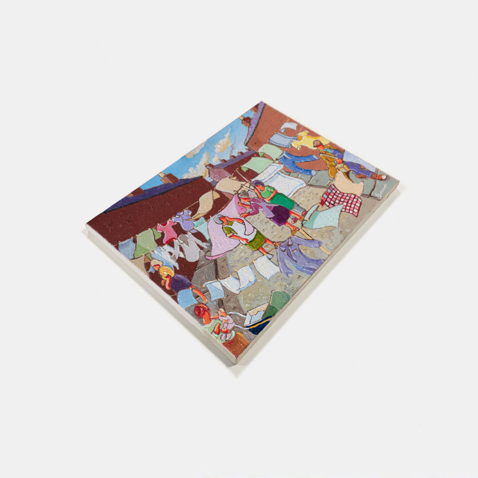 "Tittle Tattle" Original Oil Painting on Canvas by Joe Scarborough ...