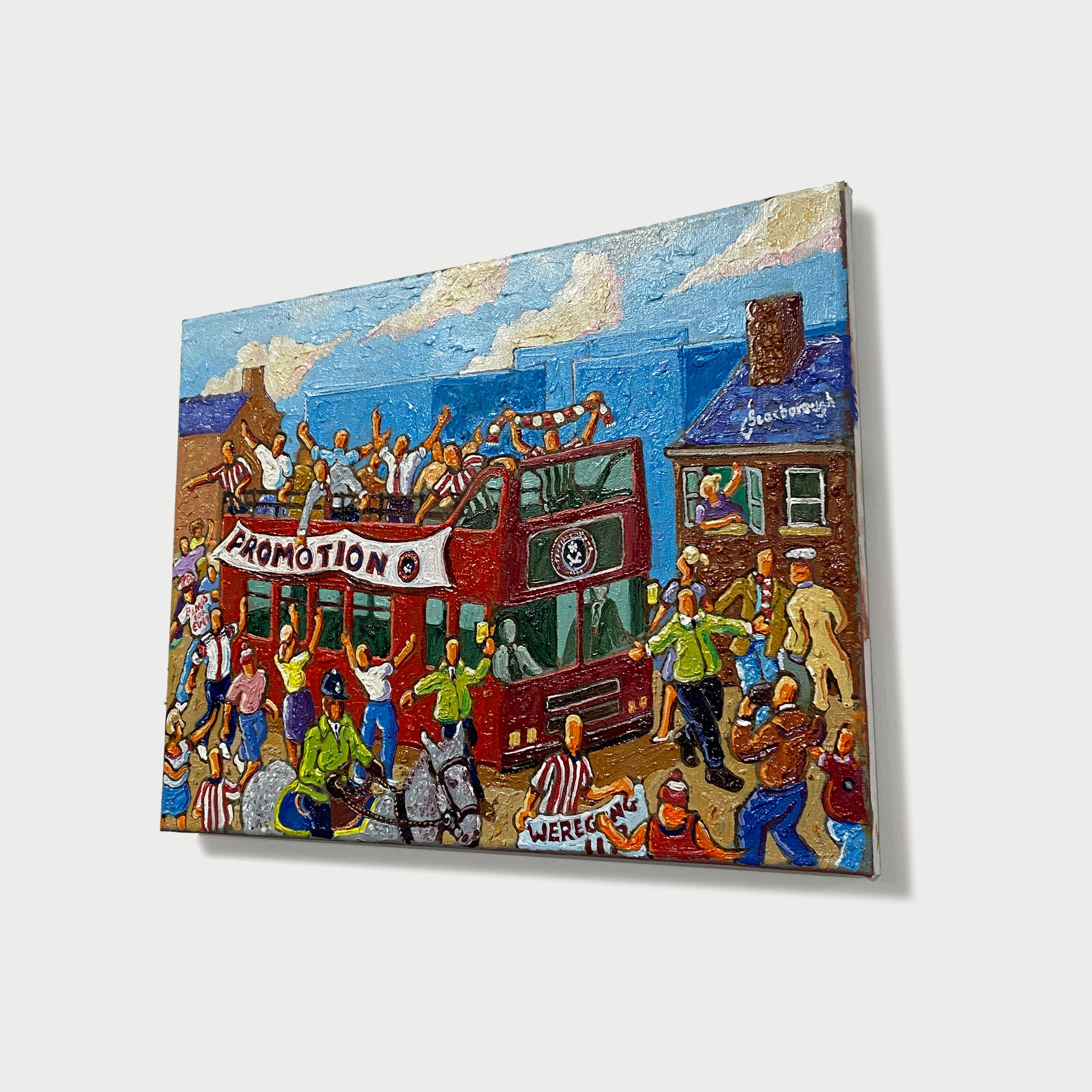 "Up the Blades" Original Oil Painting on Canvas by Joe Scarborough ...