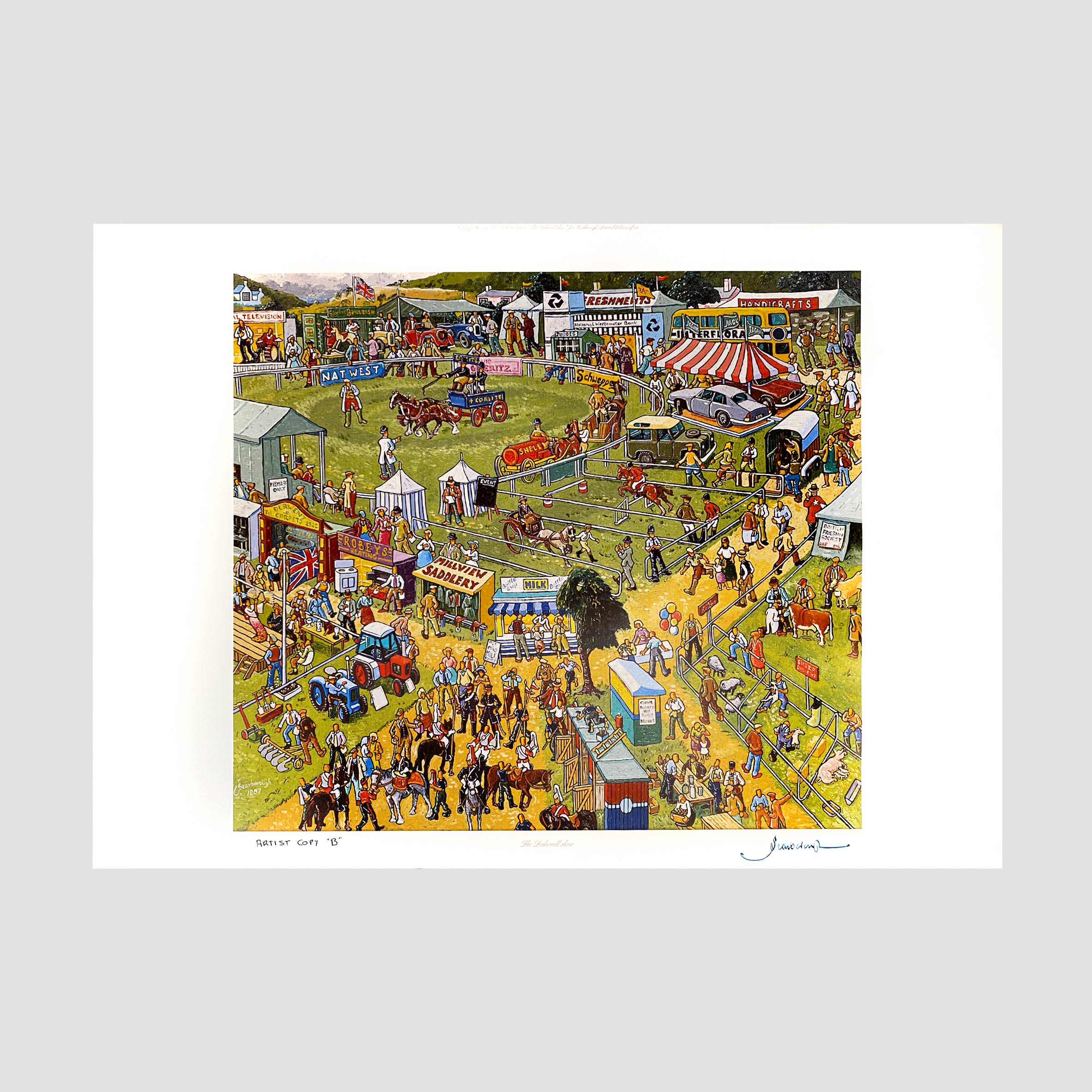 The Bakewell Show Signed Archive Artist Proof "B" Art Print | Joe ...