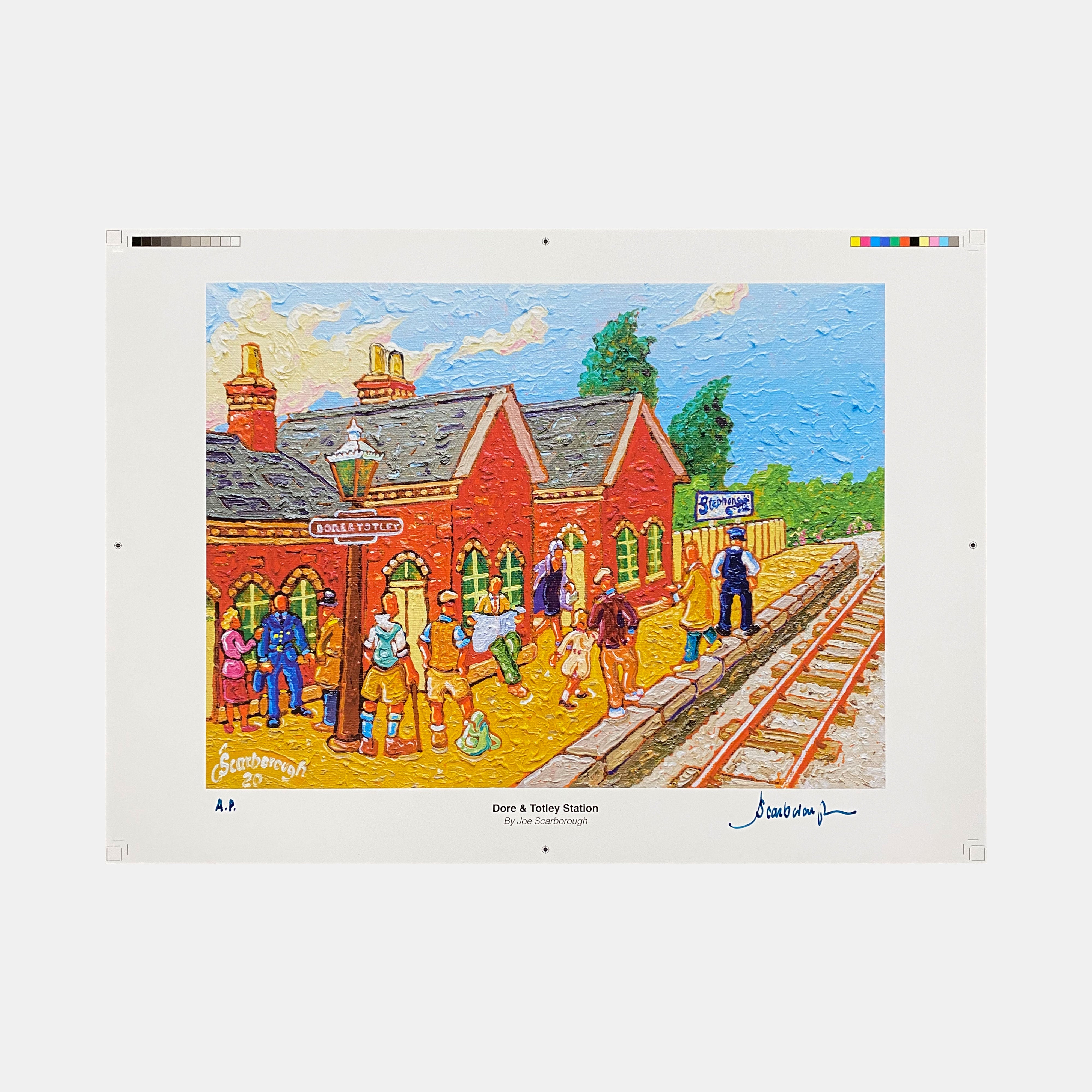 Dore & Totley Station Signed Archive Artist Proof Art Print – Joe ...