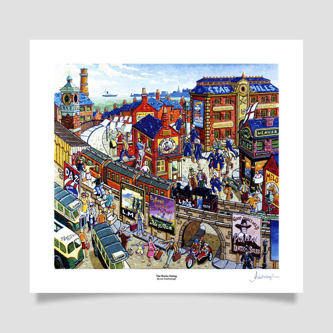 The Works Outing | Joe Scarborough – Joe Scarborough Art